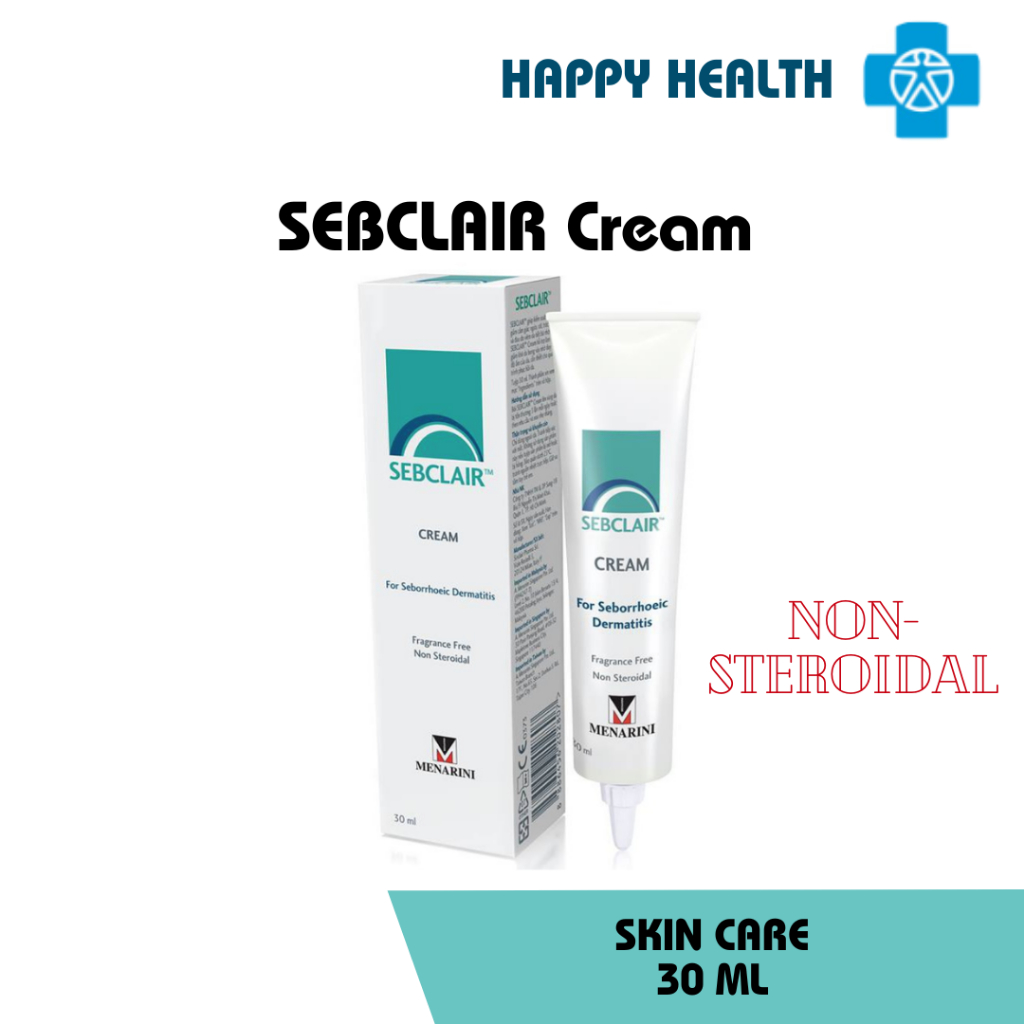 SEBCLAIR Cream 30ml (Short Exp MAY 2025) - For Seborrhoeic Dermatitis ...