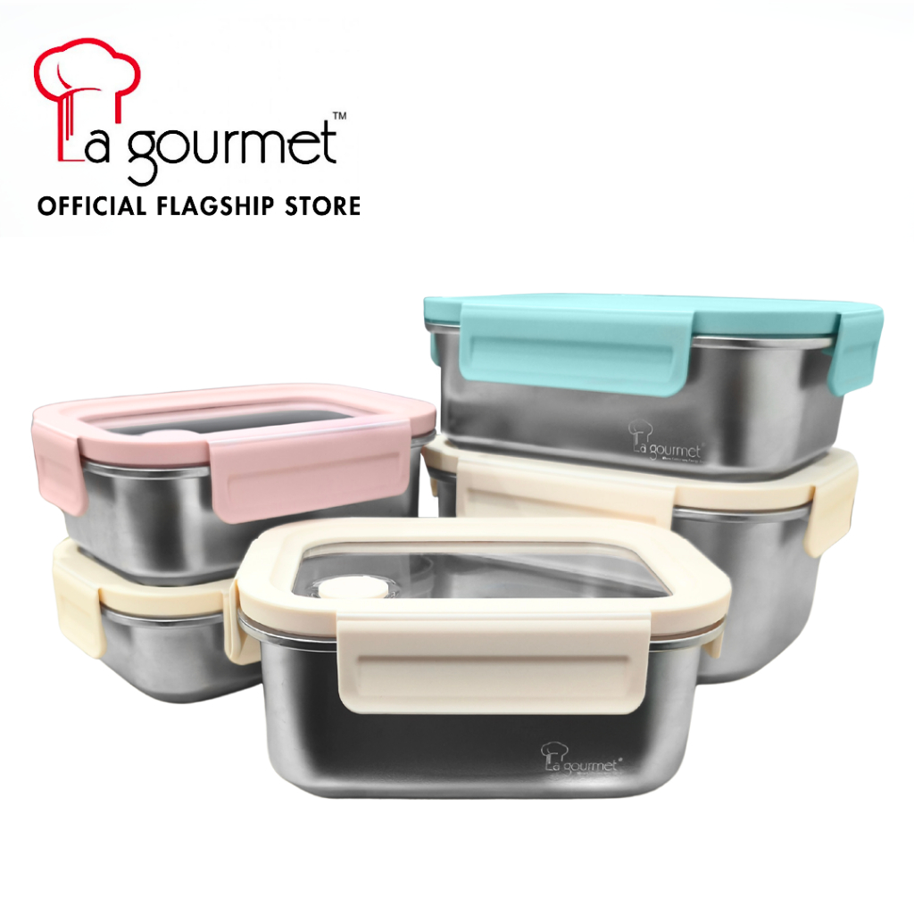 La Gourmet Inox 316 Stainless Steel Lunch Box | Shopee Singapore