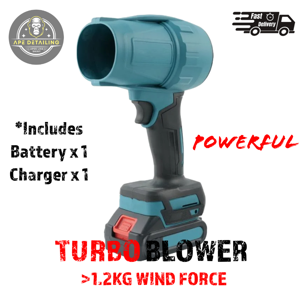 [SG STOCK] Cordless Handheld Turbo Jet Fan Blower/ Car Air Blower ...