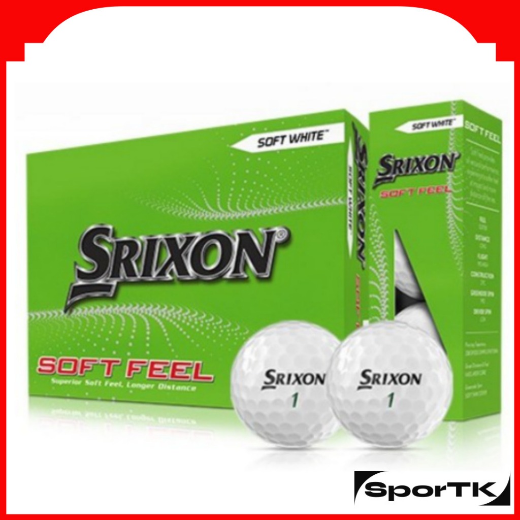 SRIXON Soft Feel 2Piece Golf Ball 12ea | Shopee Singapore