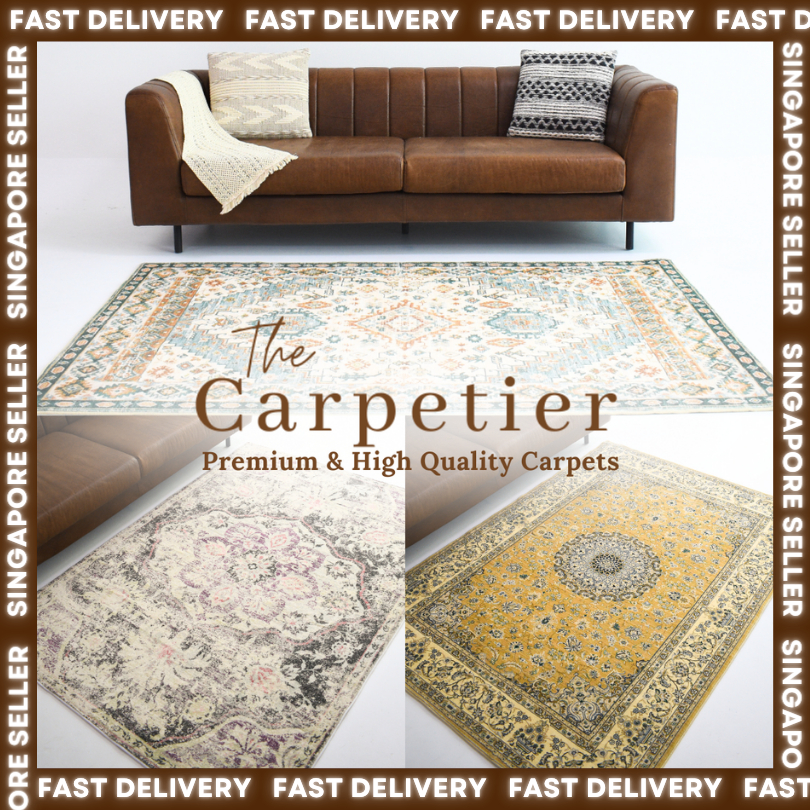 [The Carpetier™] Persian Turkish Luxury Cashmere Carpet Rug With Strong ...
