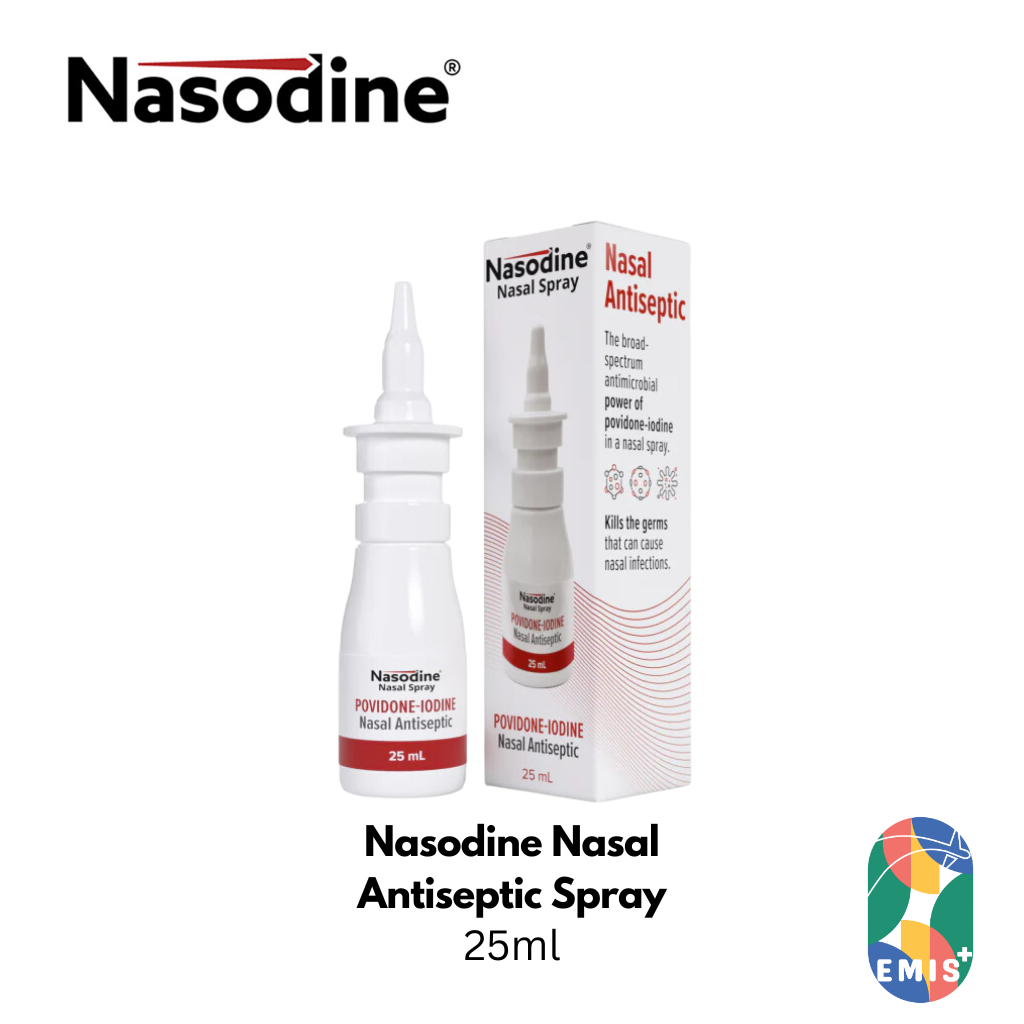 [Clinic Exclusive] Nasodine Nasal Antiseptic Sinus Spray 25ml | Shopee ...