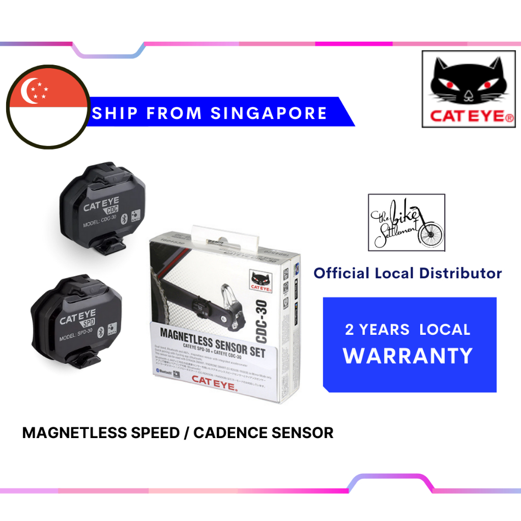 Cateye Magnetless Speed & Cadence Sensor Set | Shopee Singapore
