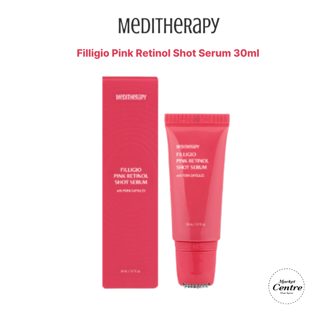 Meditherapy Filligio Pink Retinol Shot Serum 30ml | Shopee Singapore