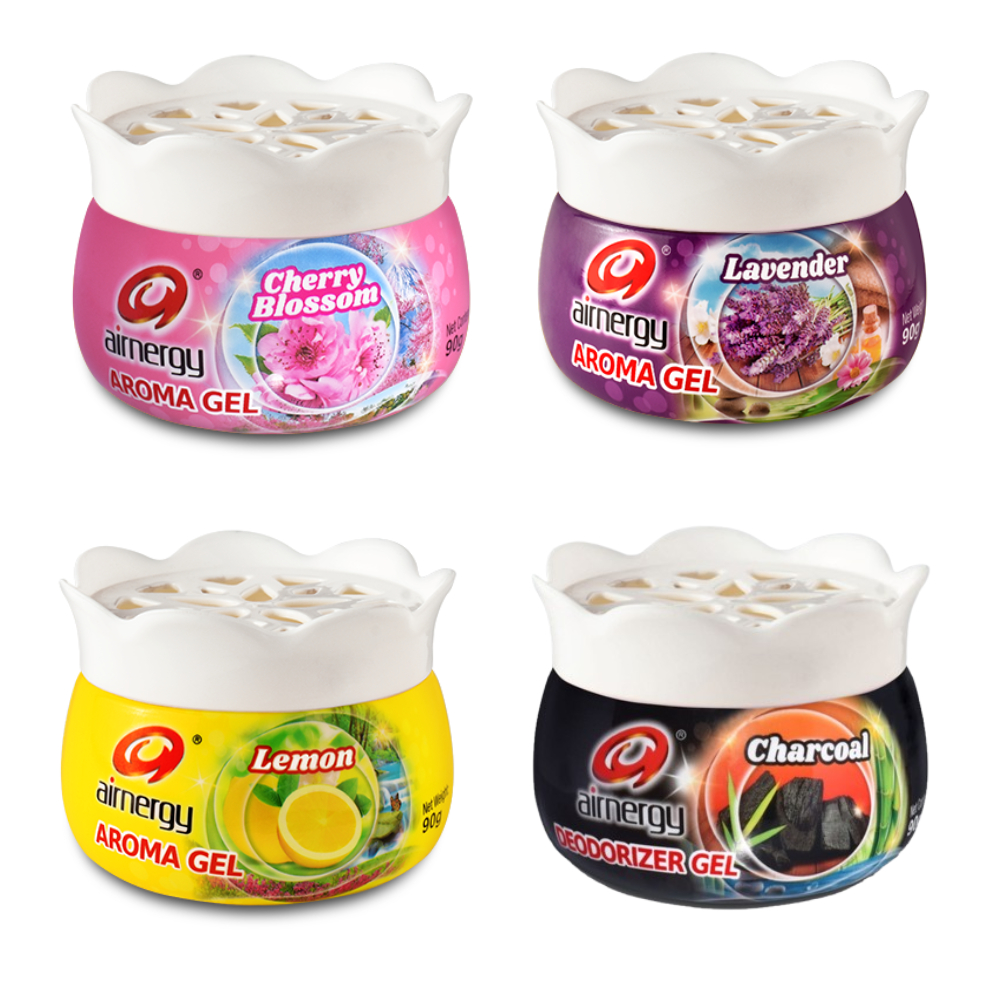 AIRNERGY Aroma Gel Fragrance Gel Deodorizer Gel 90g | Shopee Singapore
