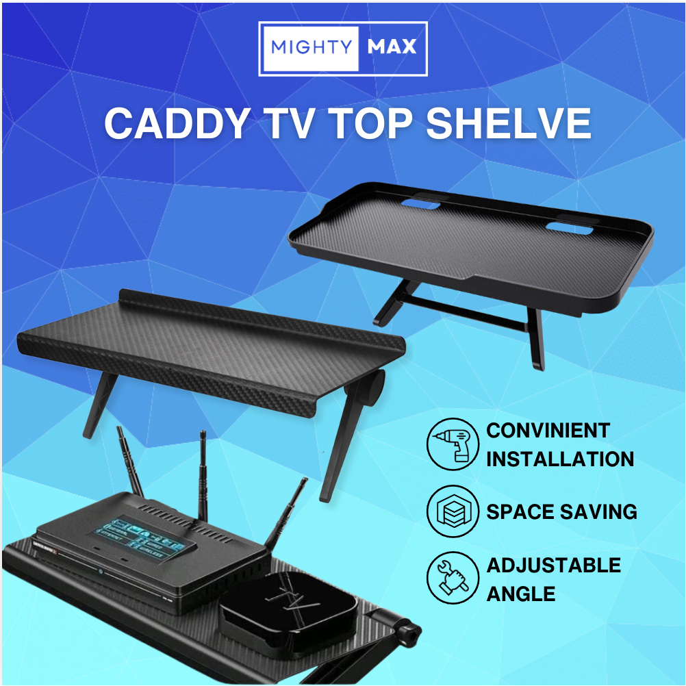 SG Screen Caddy TV Top Shelf Monitor Stand Router Rack Computer Display ...