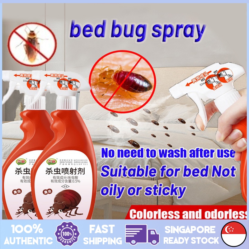 SG[Ready Stock]Bed Bug Spray 500ML Colorless Non-Toxic Odorless Insect ...