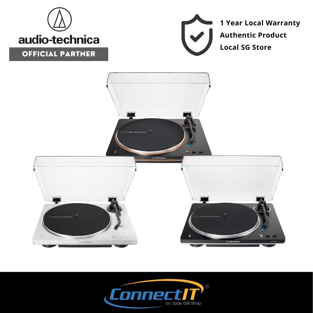 Audio-Technica AT-LP70XBT Fully Automatic Wireless Belt-Drive Turntable ...