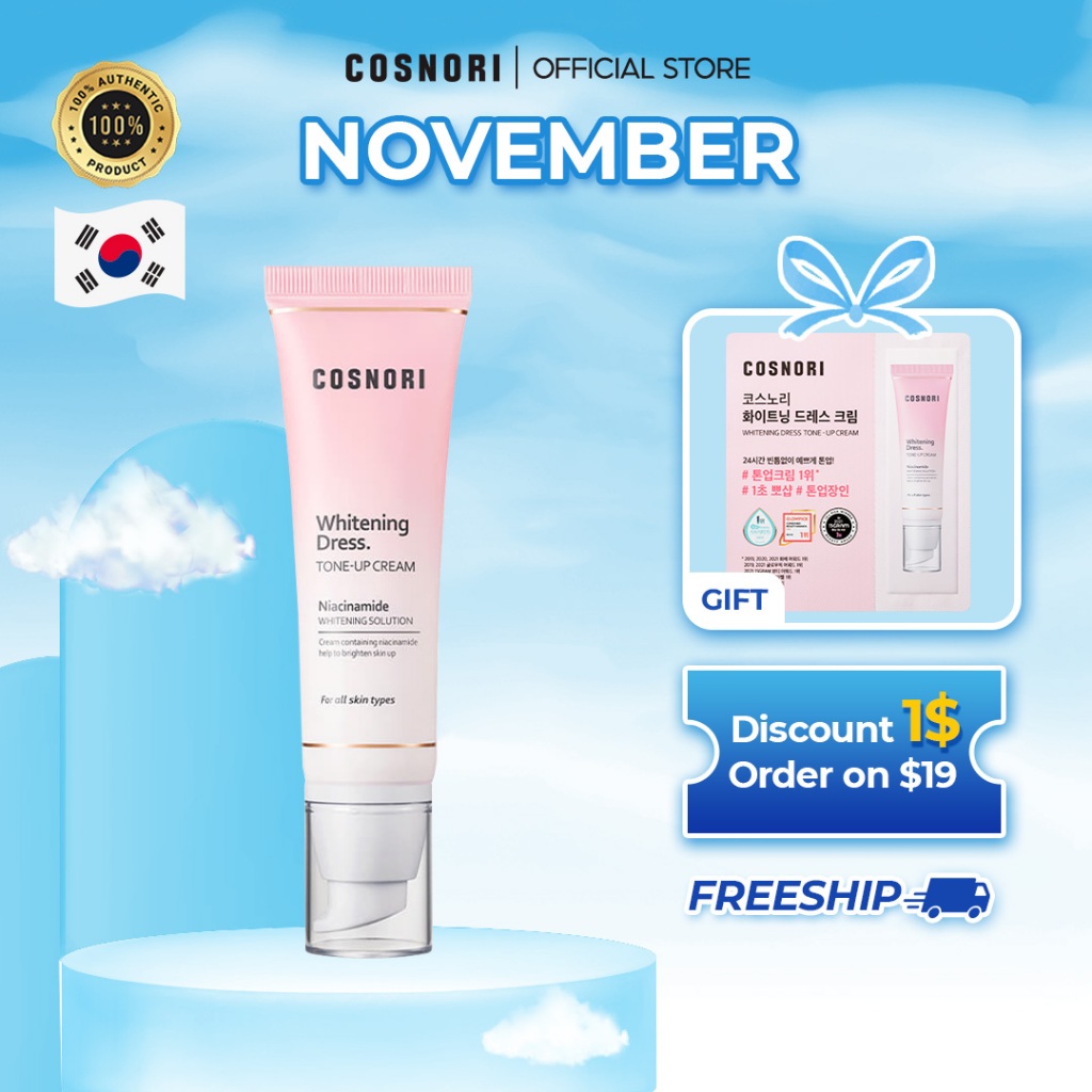 COSNORI Whitening Dress Cream 50ml/25ml | Shopee Singapore