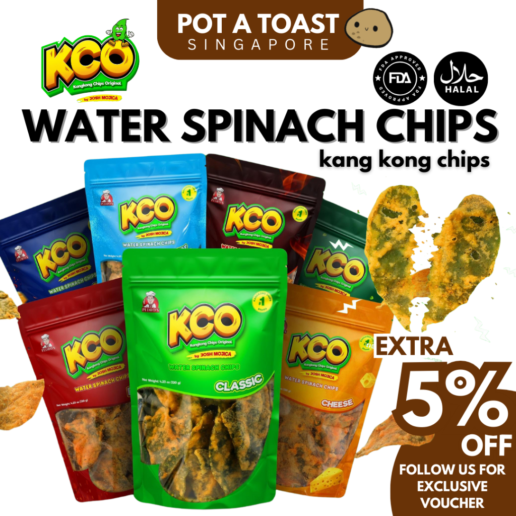 KCO Kang Kong Chips Original by Josh Mojica 120g HALAL | Shopee Singapore