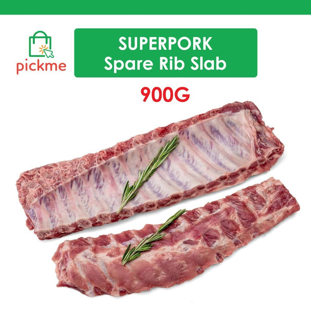 Superpork Pork Spare Rib Slab 900G - Frozen | Shopee Singapore
