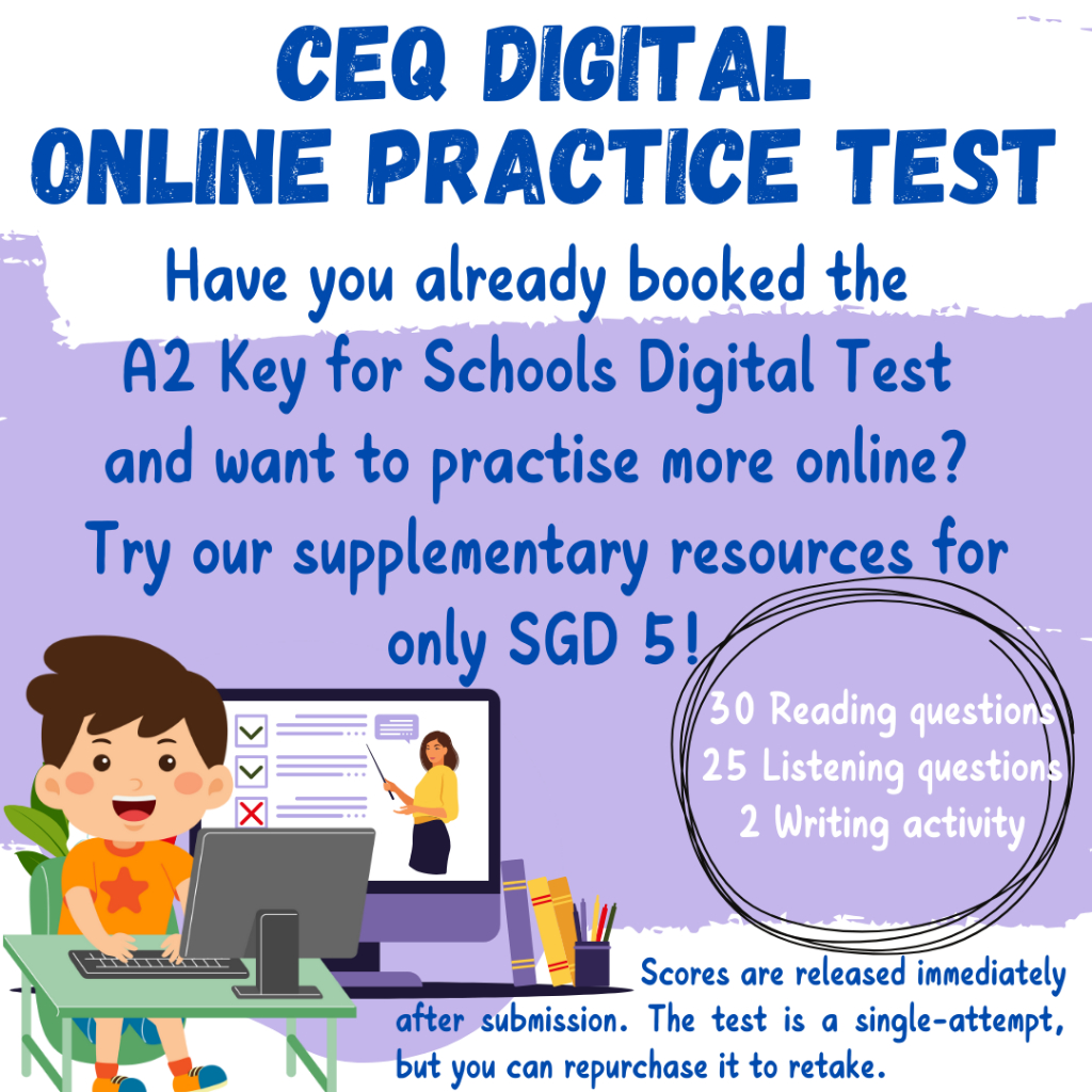 Digital Version of the A2 Key for Schools Practice Test (CEQ ...