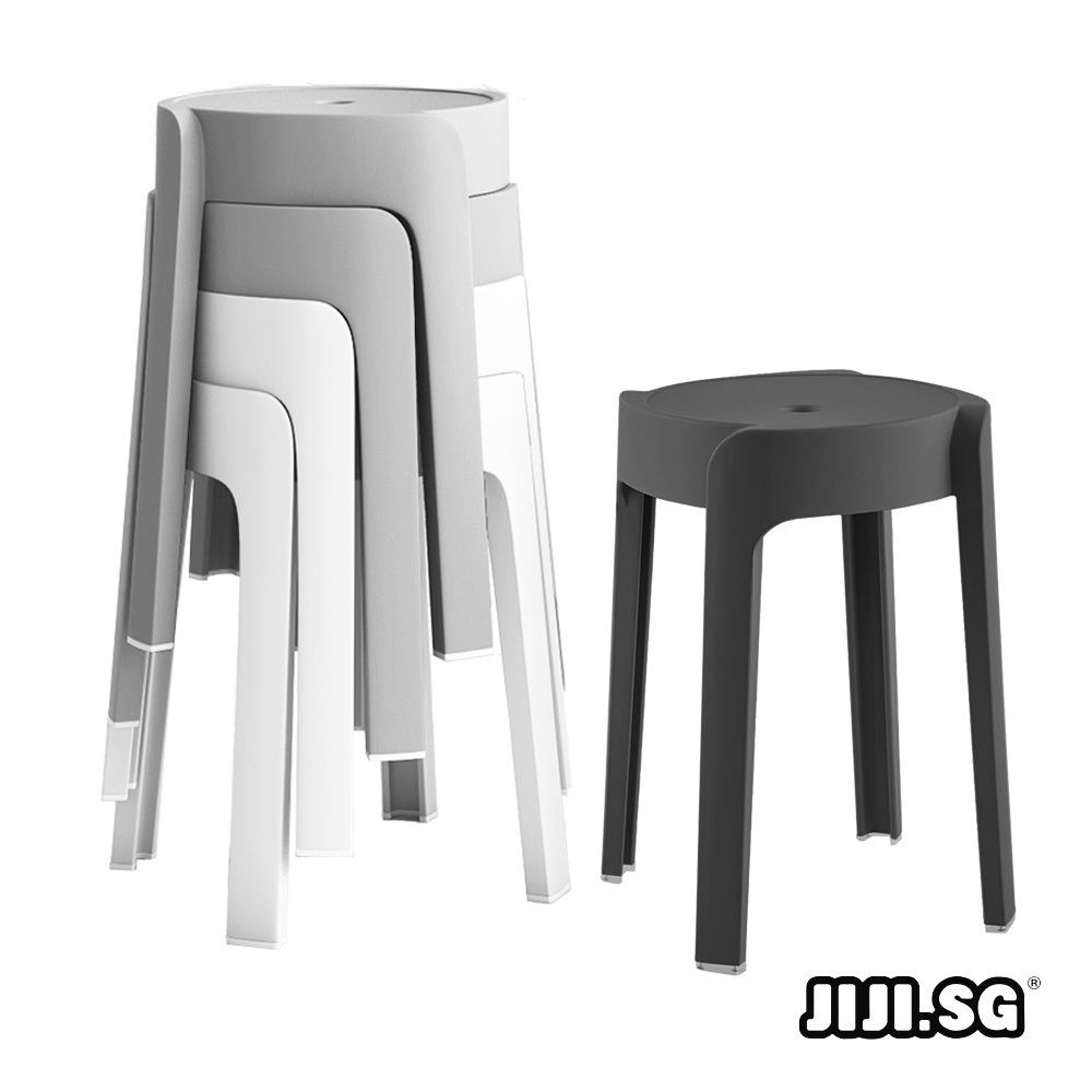 (JIJI.SG) WYNNE Stackable Stool / Stacking / Furniture / Seat / Stool ...