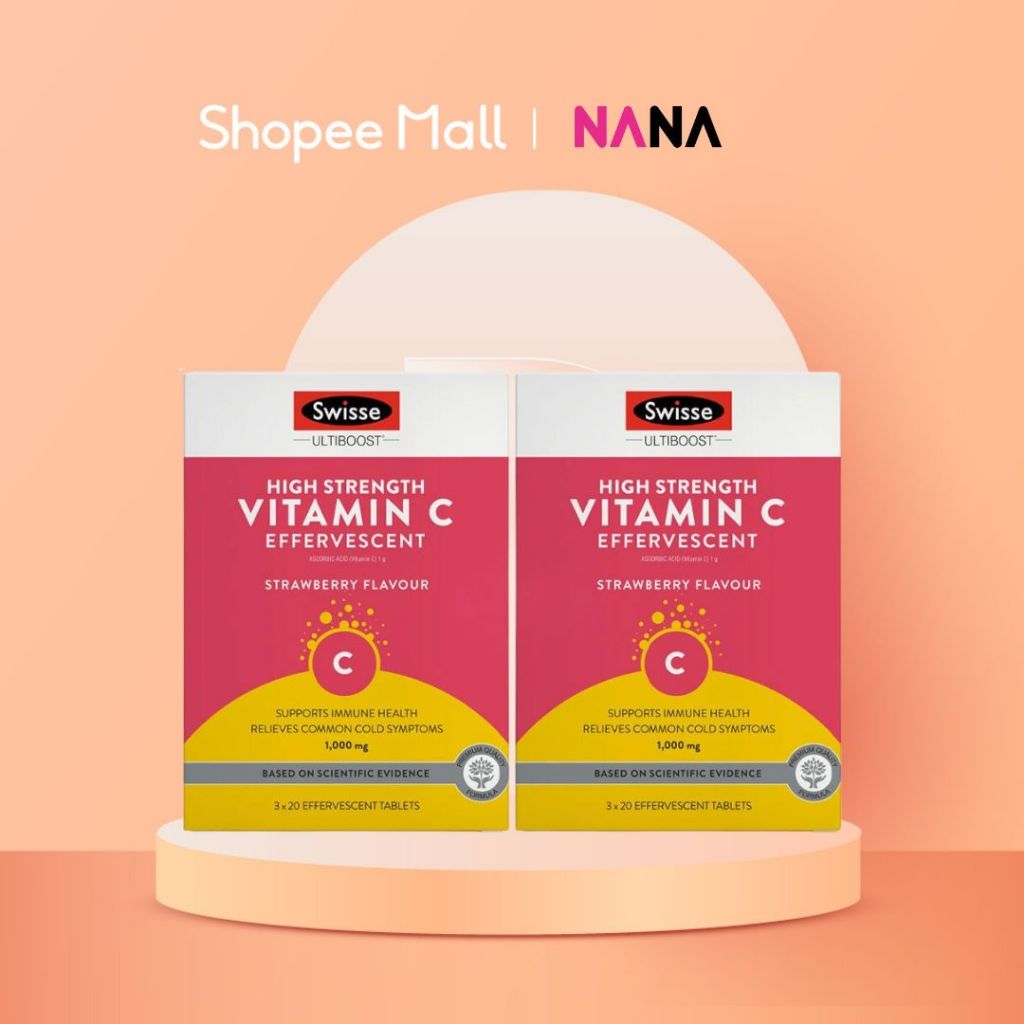 Shopee x Swisse Brand Box - Swisse Ultiboost High Strength Vitamin C ...