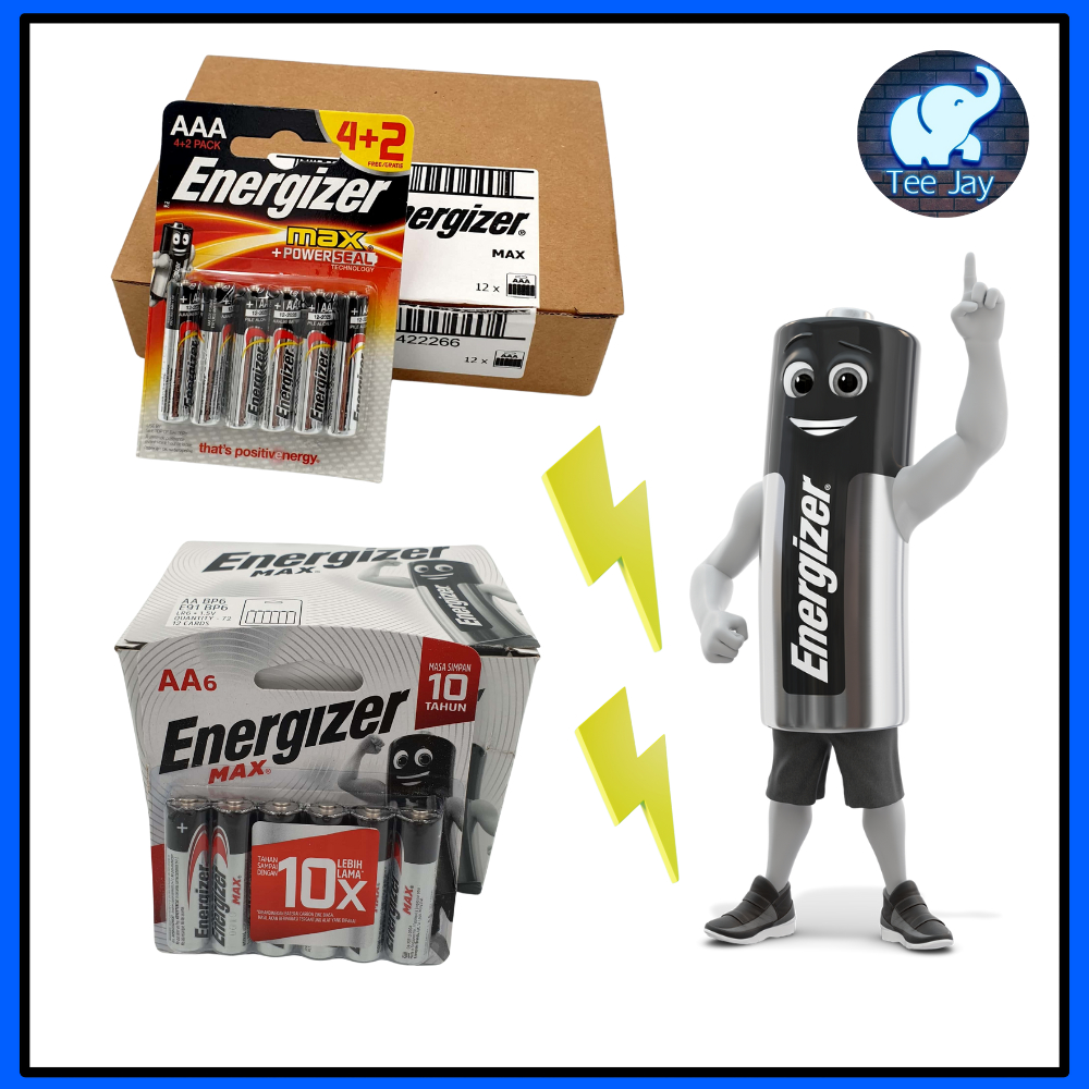 SG Battery Pack Energizer & Eveready AA Battery AAA Battery Alkaline ...