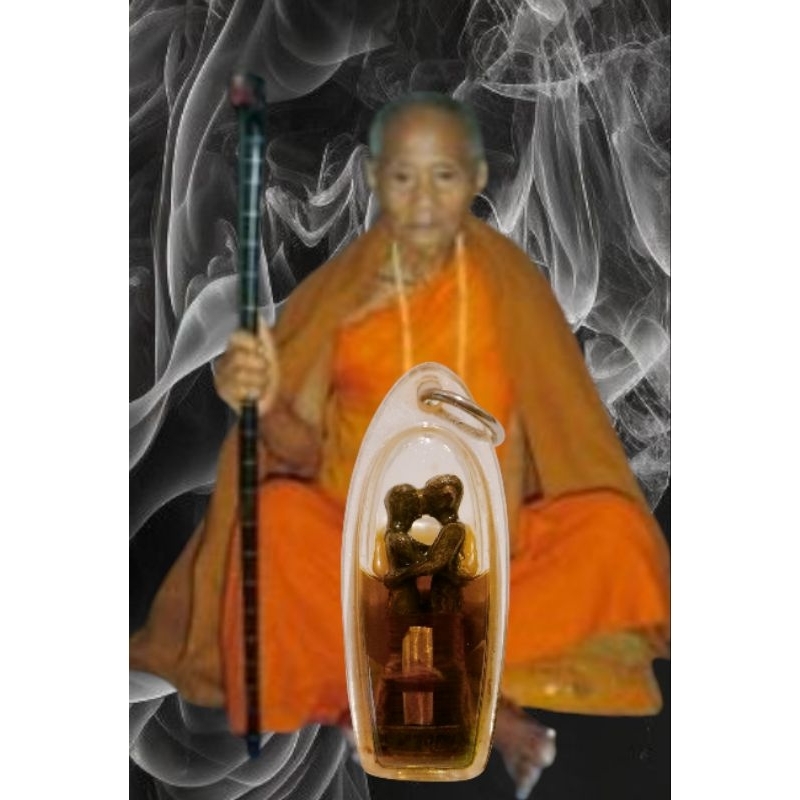 泰國佛牌 Thai amulet 古巴桥玛 kruba keow ma (ying tong) (Very Rare) Rooplor wat ...