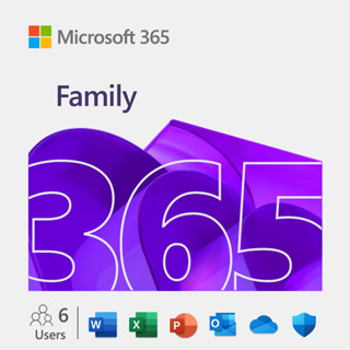 Microsoft M365 Family 1TB OneDrive Cloud Storage up to 6 users 1 year ...