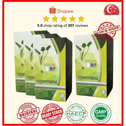 🇸🇬 [SG Ready Stock] Keladi Tikus Convithera | 100% Original | (180 ...