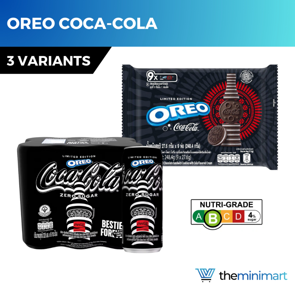 Oreo x Coca Cola Limited Edition Set - Unique, Irresistible Drinks and ...