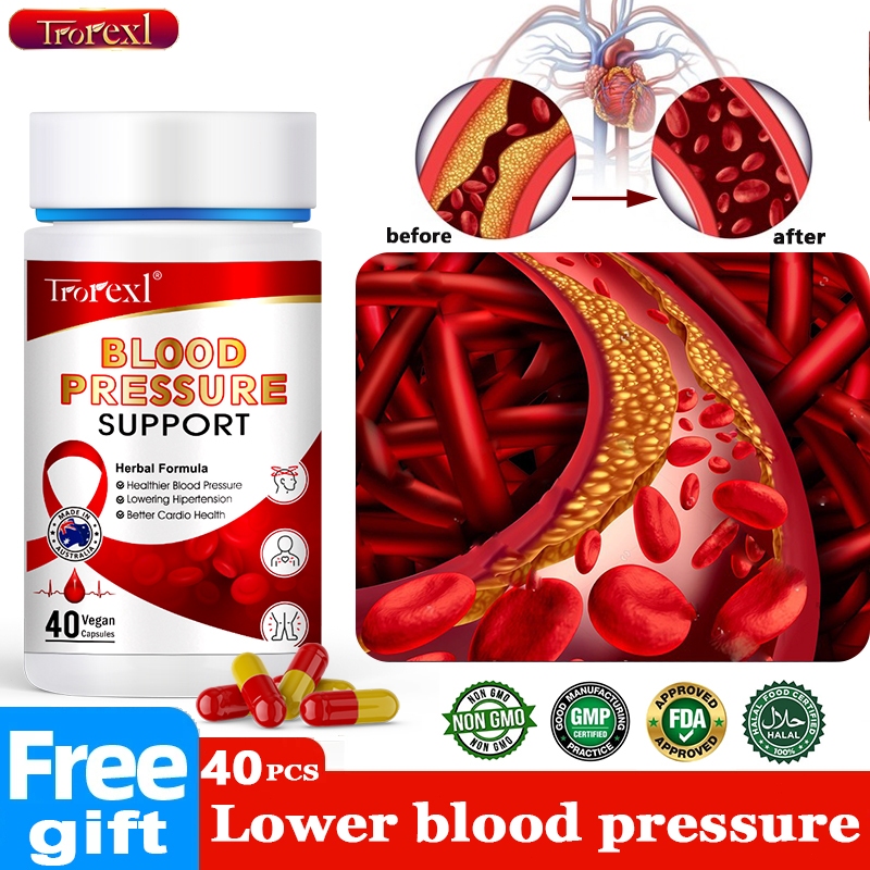 [Next Day Delivery]Trorexl blood pressure supplement,cholesterol,low ...