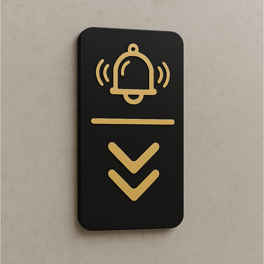 Door Bell Sign ⬇️ | Acrylic Signage | House | HDB | Condo | Landed ...