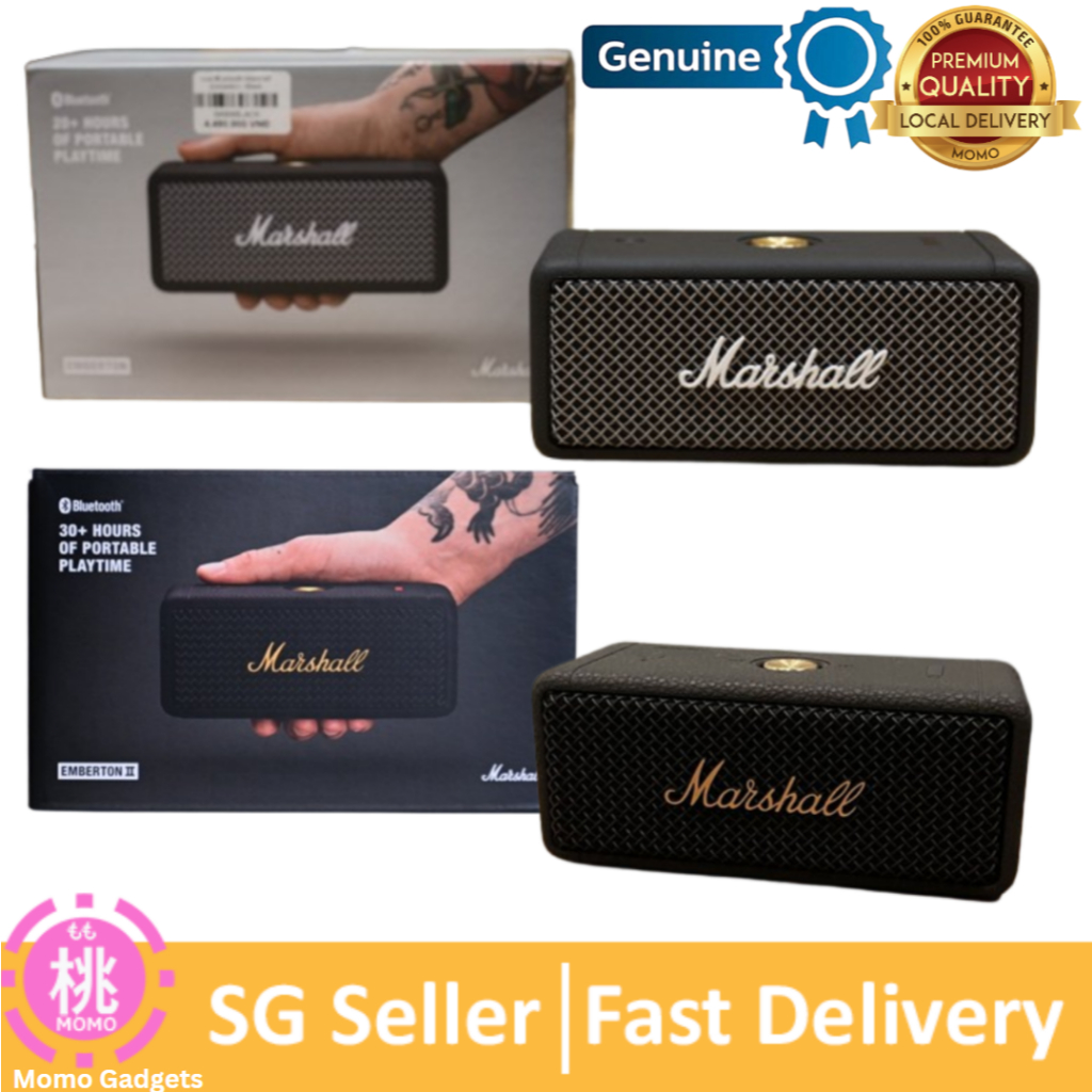 Marshall Emberton III / Emberton II / Emberton I Bluetooth Portable ...