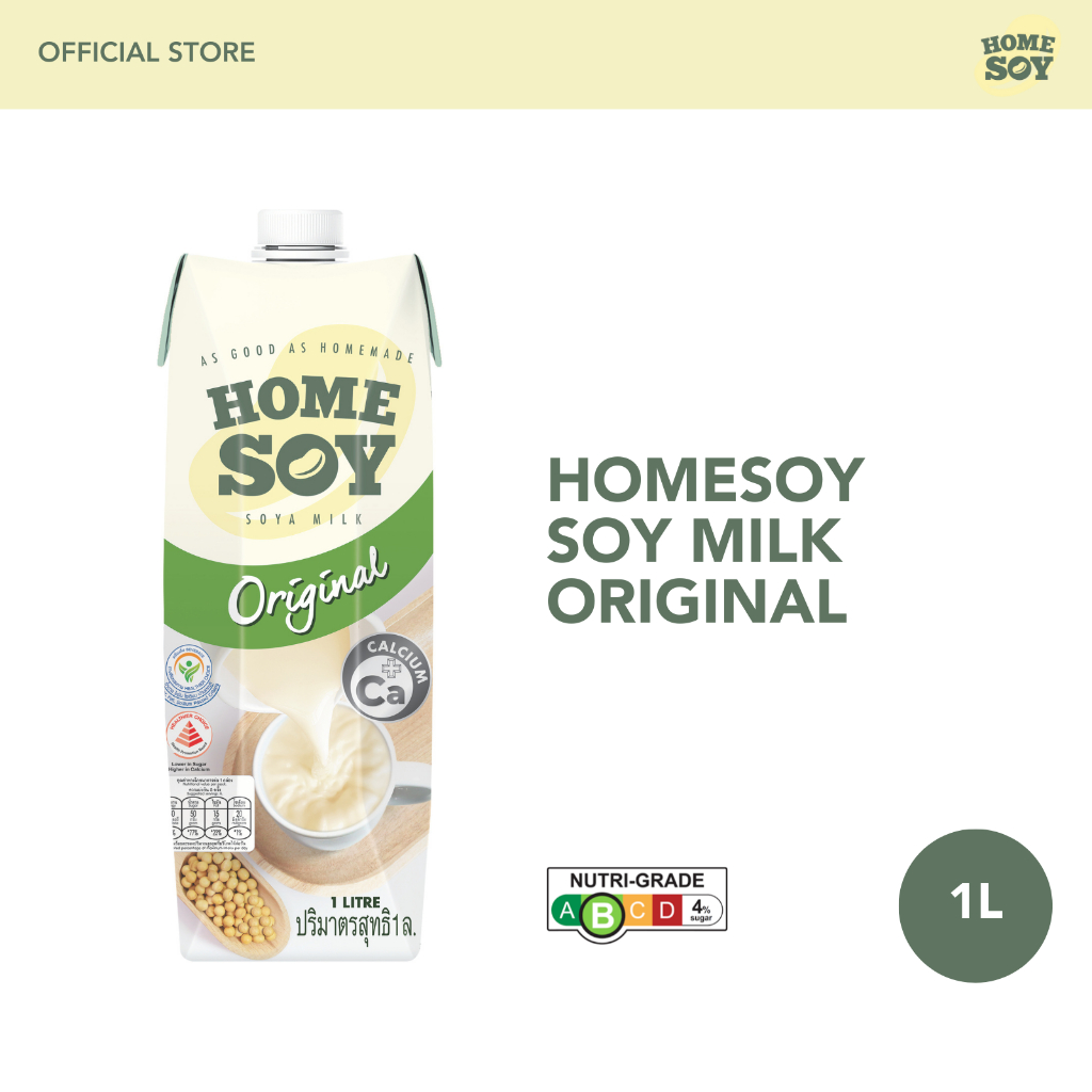 Homesoy Soya Milk Original 1L | Shopee Singapore