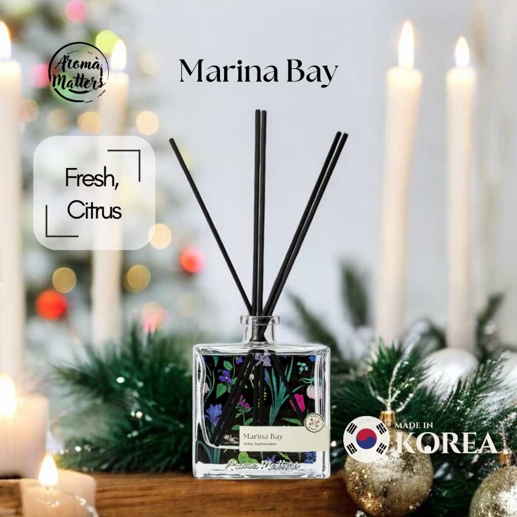 Aroma Matters Marina Bay Reed Diffuser Made In Korea 120ml and 250ml ...