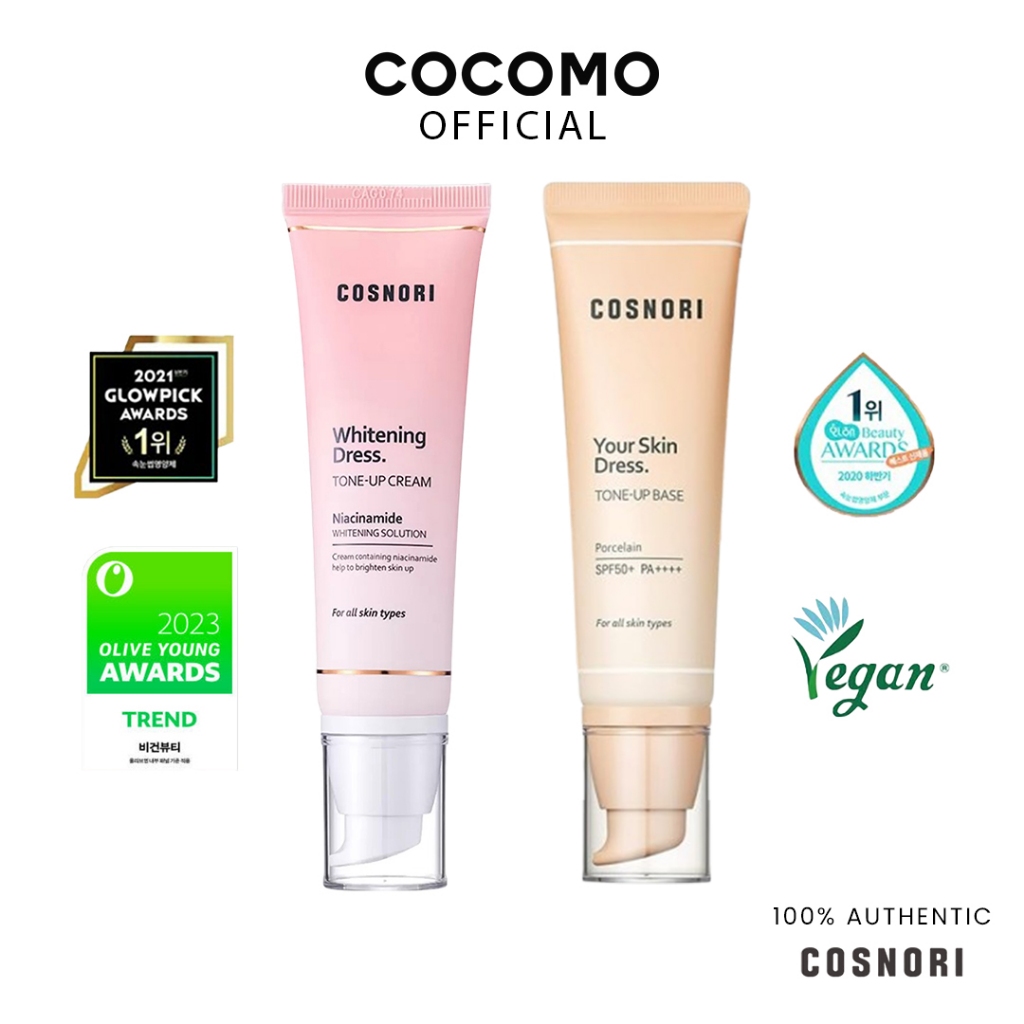 (COSNORI OFFICIAL STORE) Tone-Up Cream Your Skin Dress | Whitening ...