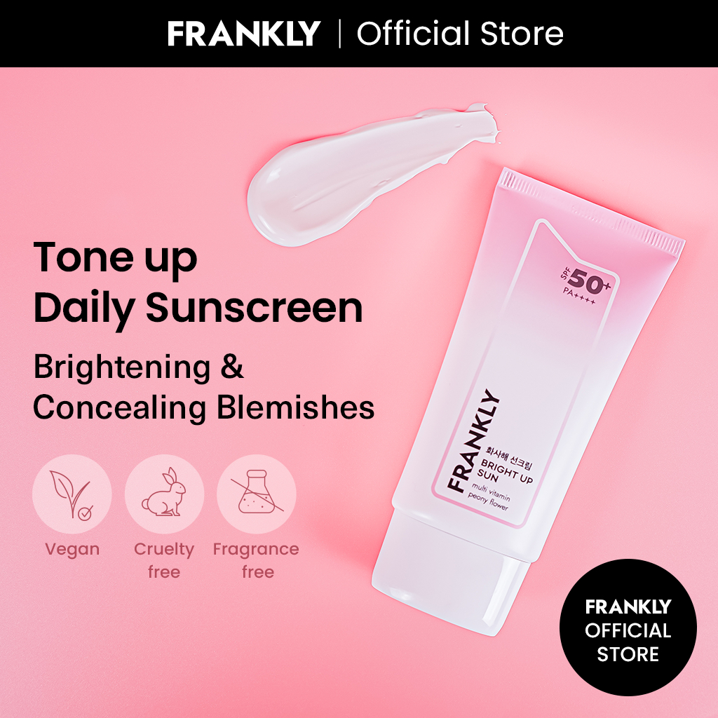 [FRANKLY] Bright Up Sun SPF 50+ PA++++ | Tone-Up & Brightening ...