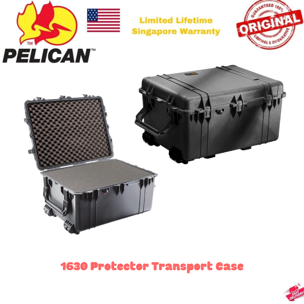 Pelican 1630 Protector Transport Case with Foam (Limited Lifetime SG ...