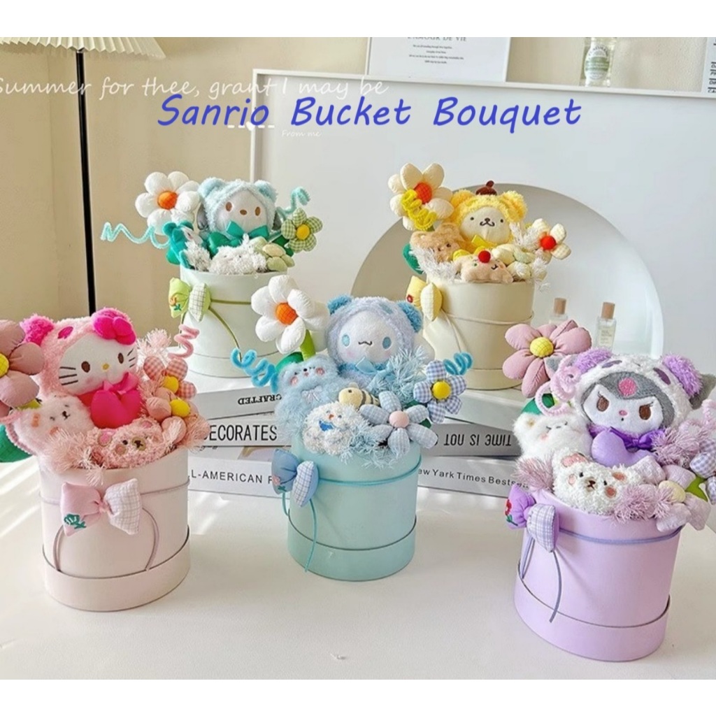 [Local Seller]Sanrio Graduation Bouquet Cinnamoroll Kuromi Hello Kitty ...