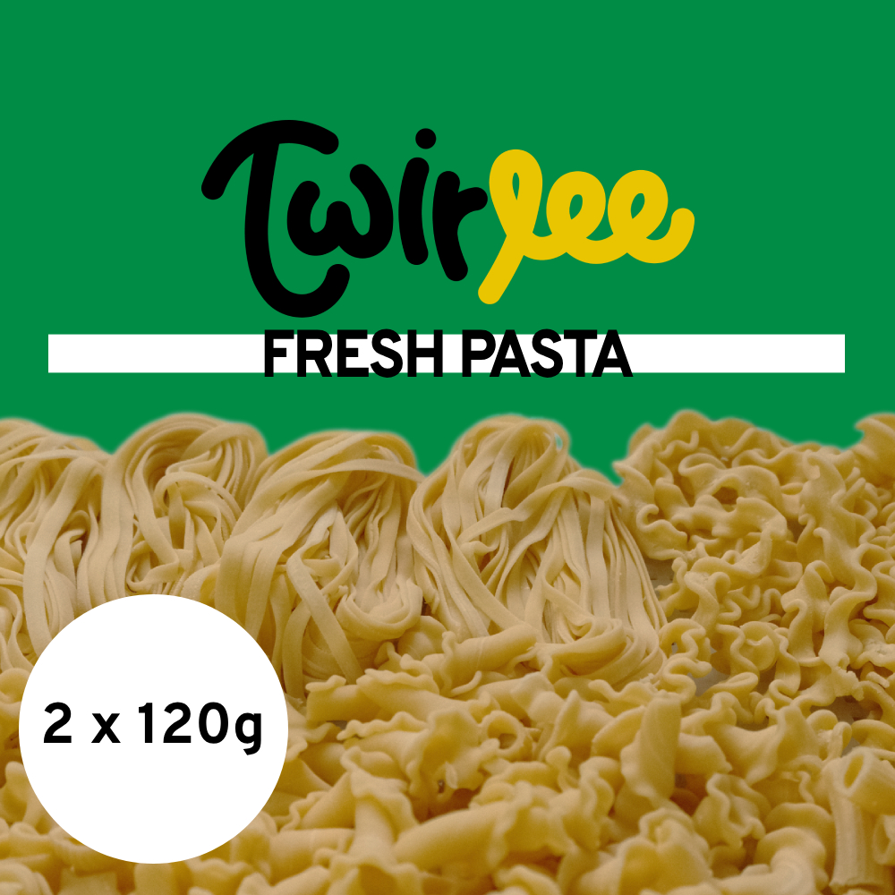 Twirlee Fresh Pasta Mafalde/Campanelle (Freshly made with flour from ...