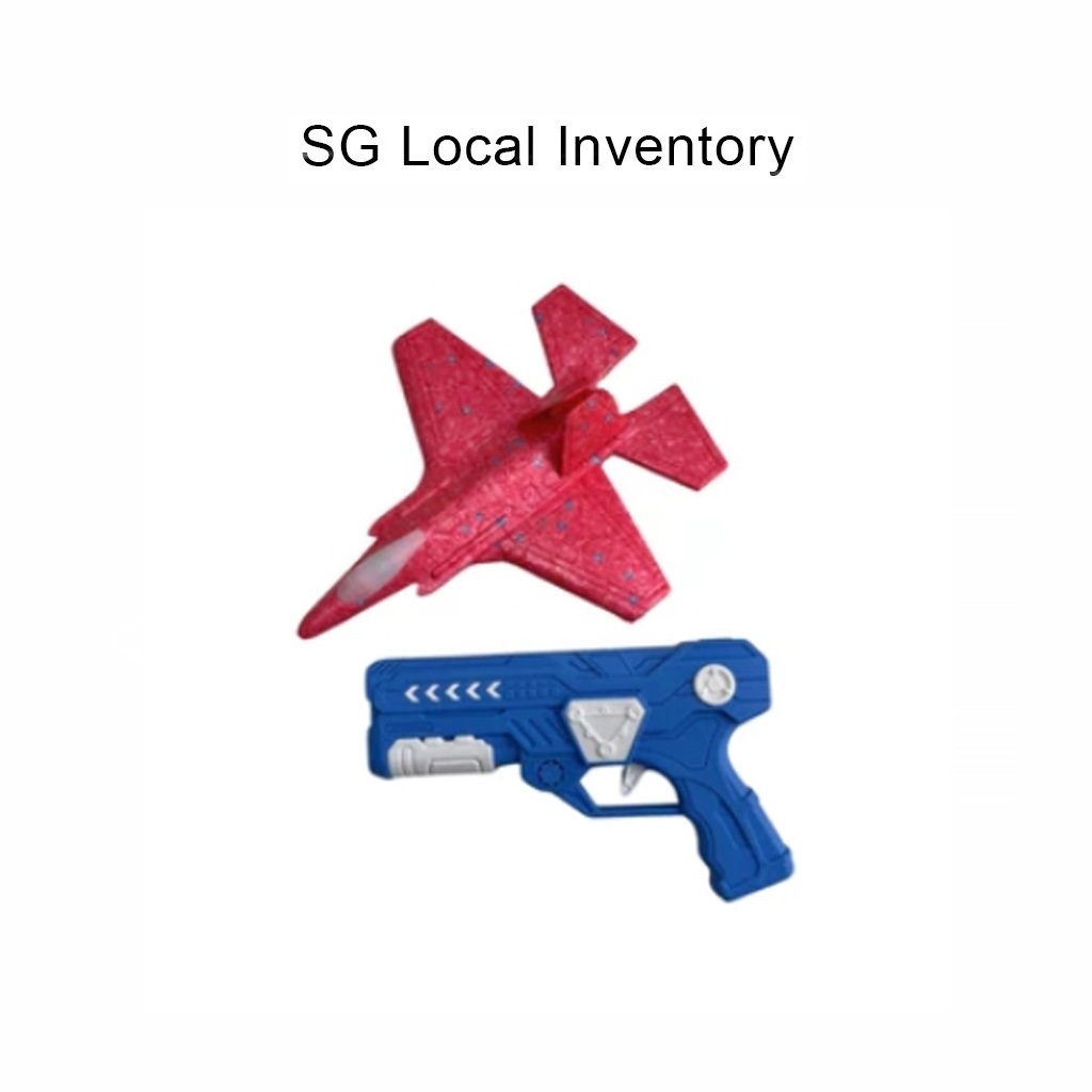 SG Local Inventory 】Plane Launcher Toy Gun Airplane Toy Gun for Kids ...