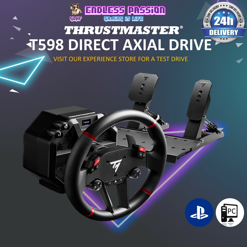Thrustmaster T598 Direct Axial Drive Force Feedback Racing Wheel | Shopee Singapore