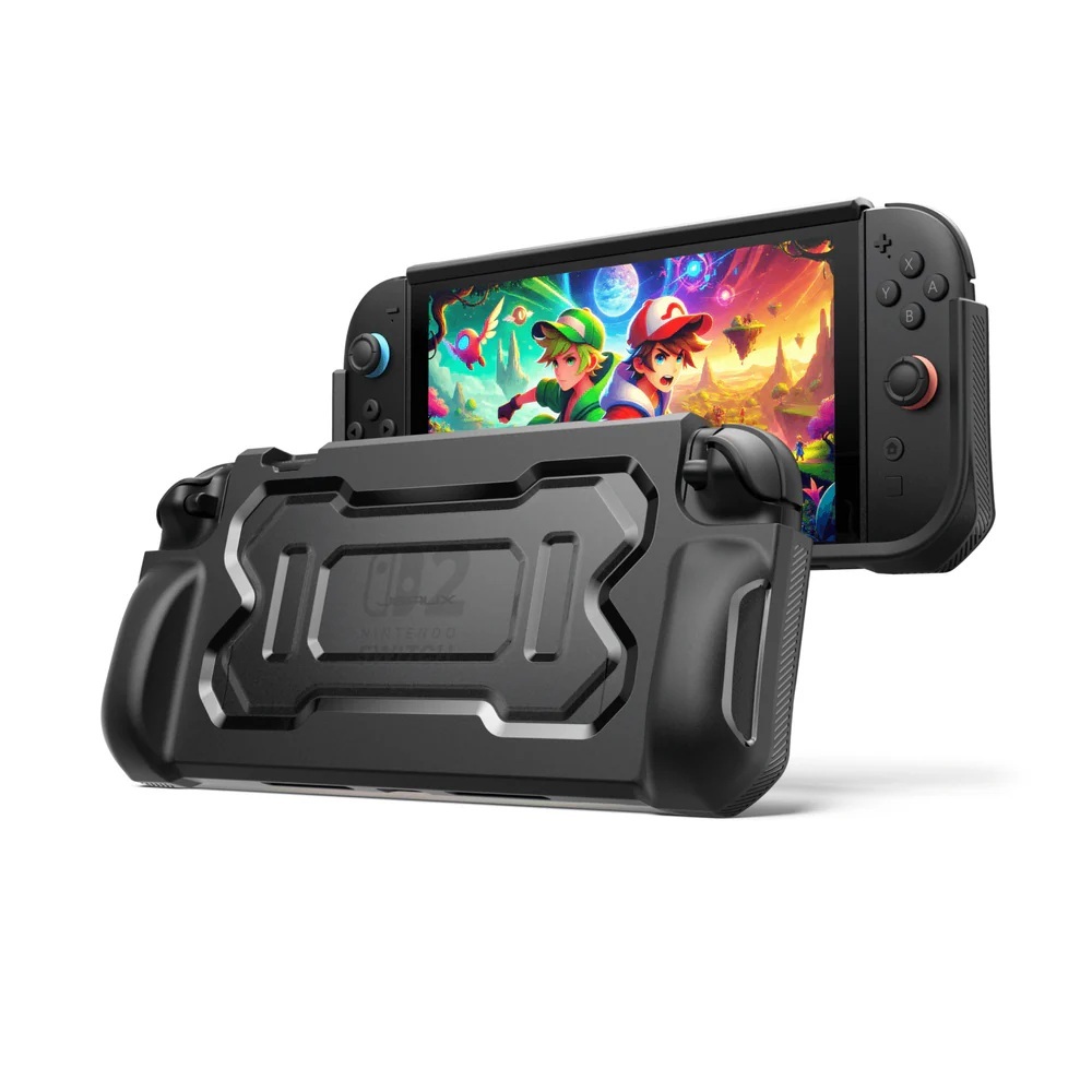 JSAUX Switch 2 Protective Case Ergonomic Armor Casing Nintendo Switch2 ...