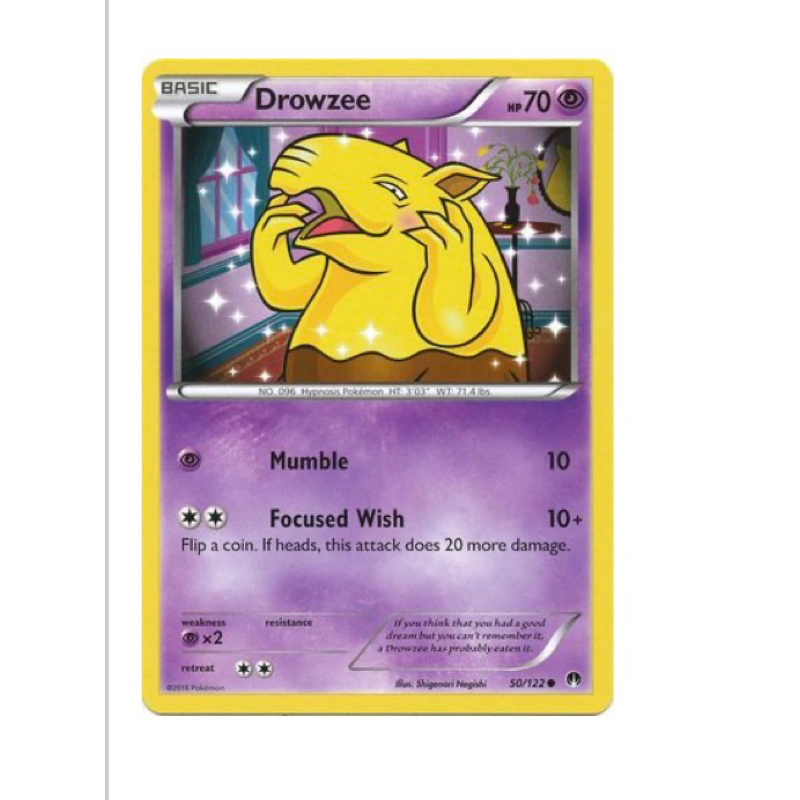 Pokémon XY: Breakpoint Drowzee - 50/122 - Common | Shopee Singapore
