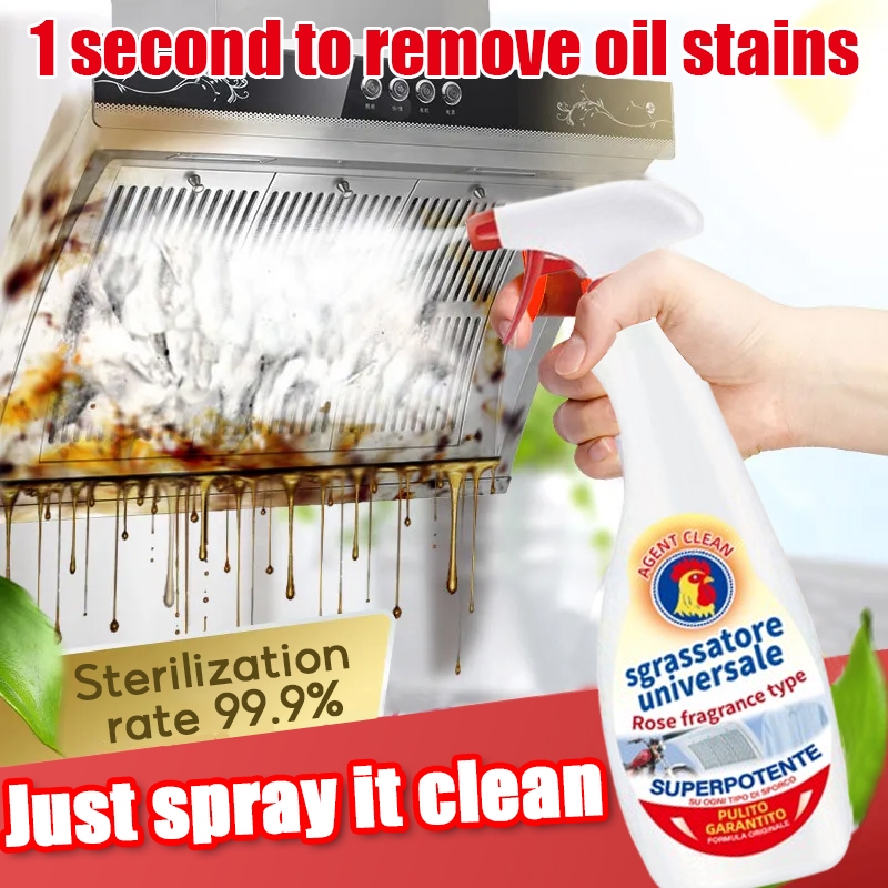 【Powerful stain removal】BS Kitchen cleaner spray Oil stain cleaner ...