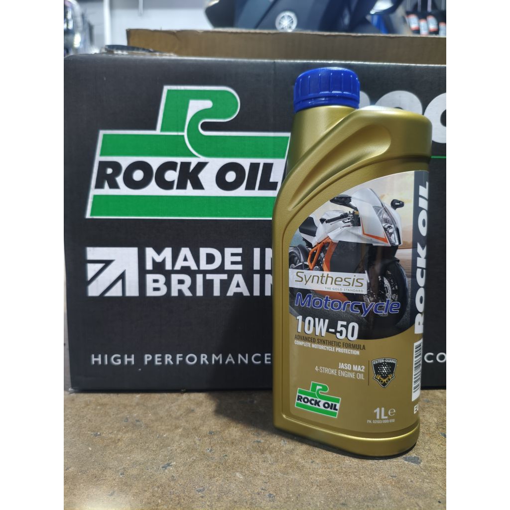 ROCK OIL 10W50 ADVANCED SYNTHETIC MOTORCYCLE | Shopee Singapore