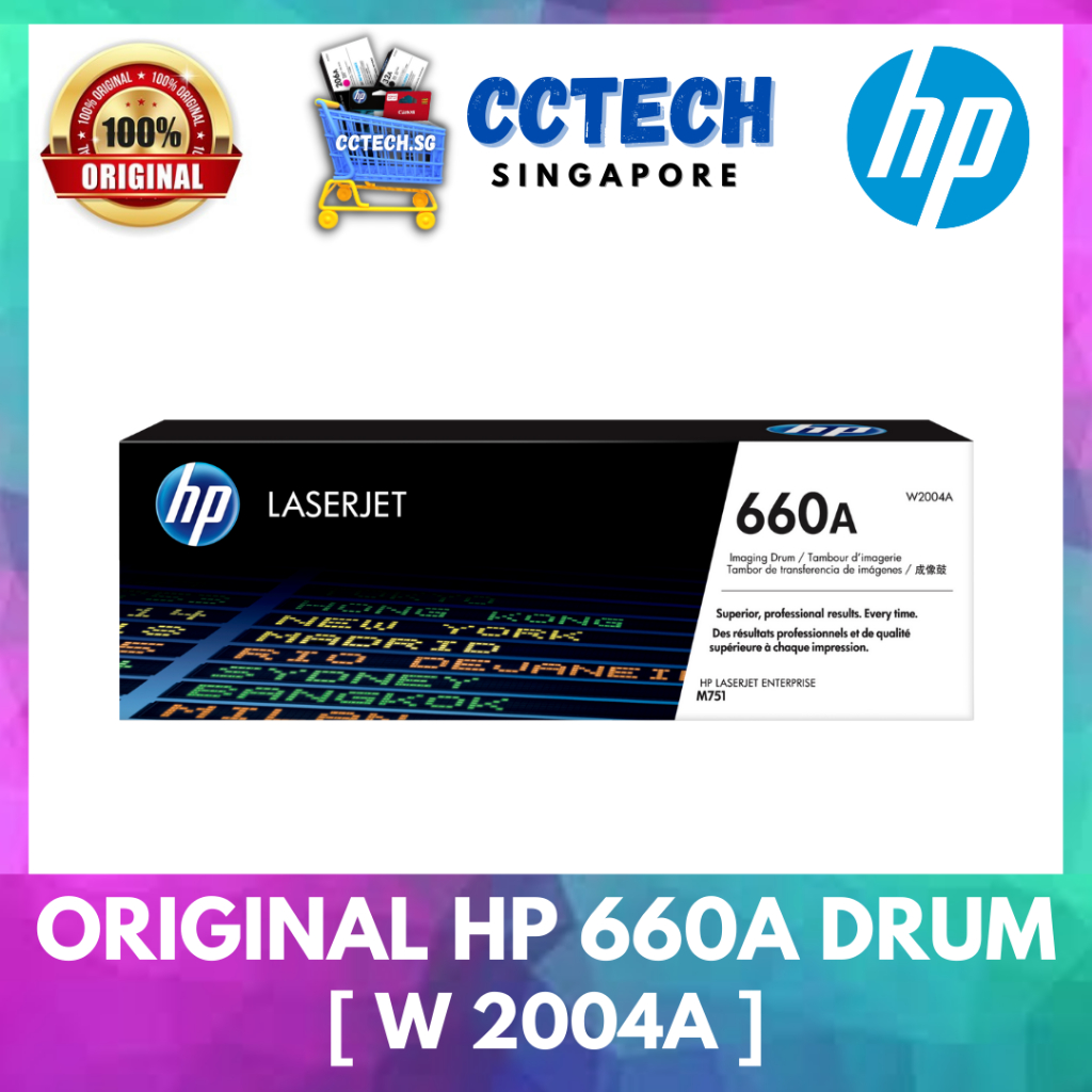 ORIGINAL HP 660A Imaging Drum Cartridge [W2004A] - SG Ready Stocks ...
