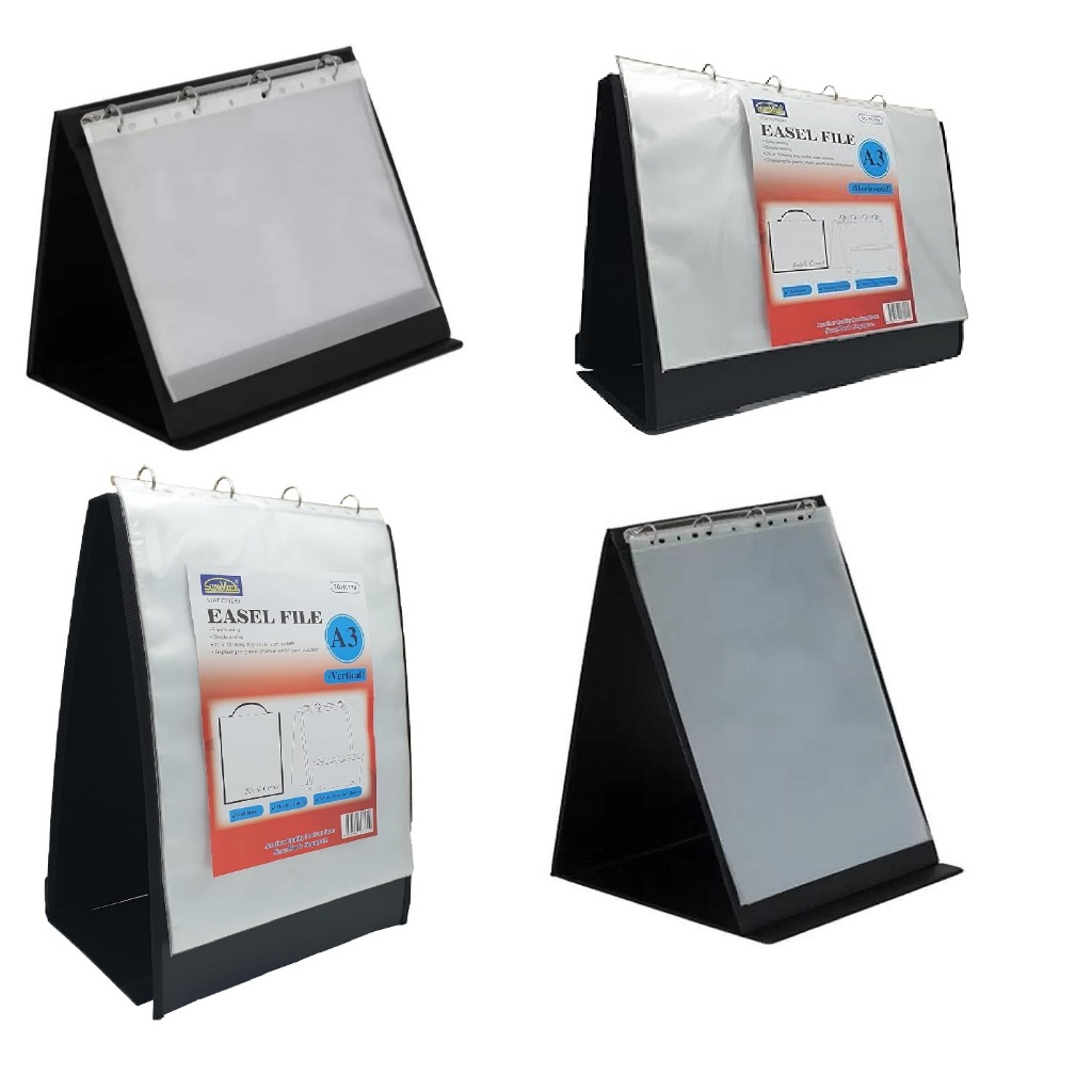 Suremark Easel File A3 SQ5117H/V Horizontal/Vertical Display Folder ...