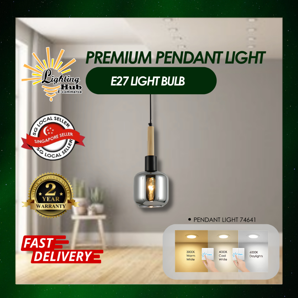 Lighting Hub Premium LED Pendant Light 74641/ 2 years warranty | Shopee ...