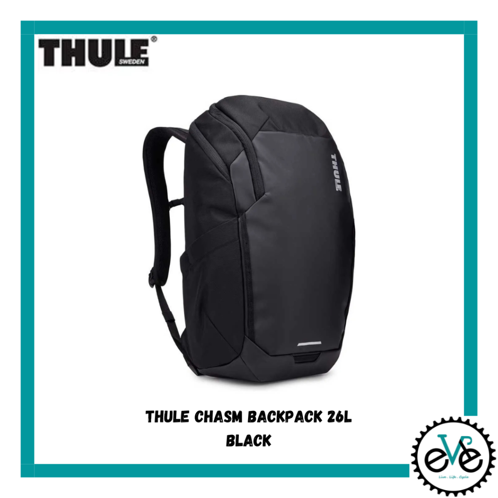 Thule Chasm v2 Backpack 26L Black Yellow Blue and Green | Shopee Singapore