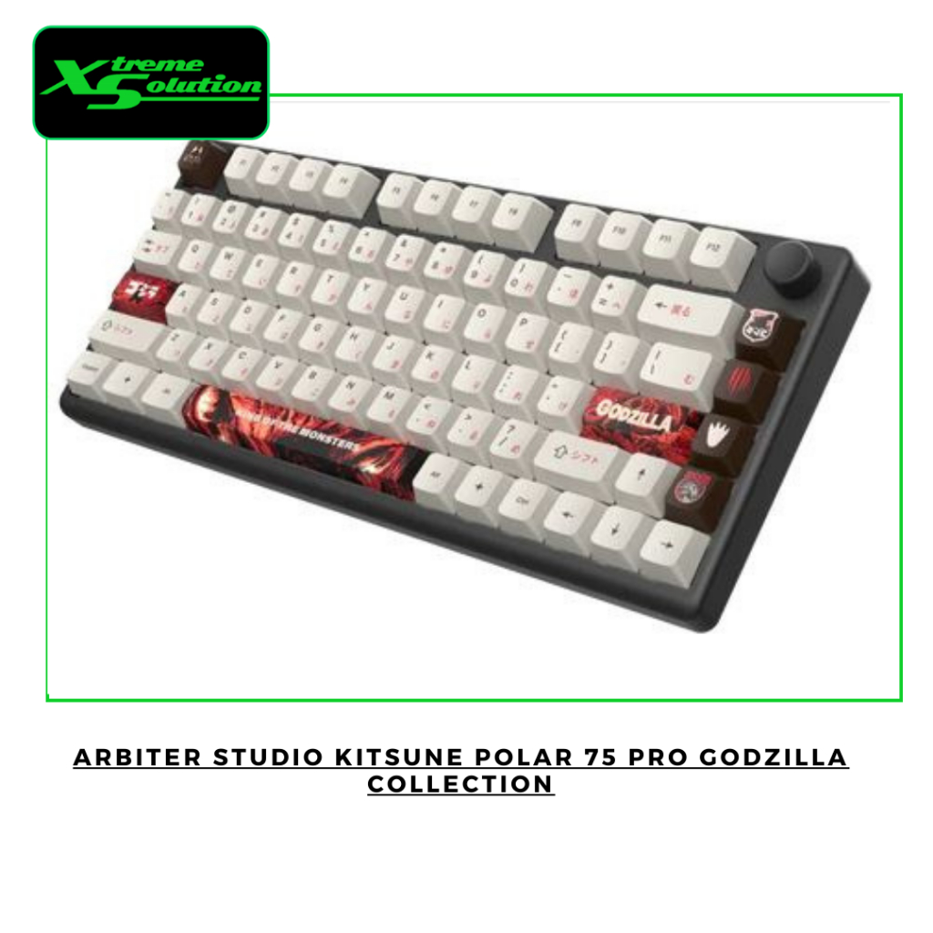 KITSUNE Polar 75 PRO GODZILLA COLLECTION Keyboard | Shopee Singapore