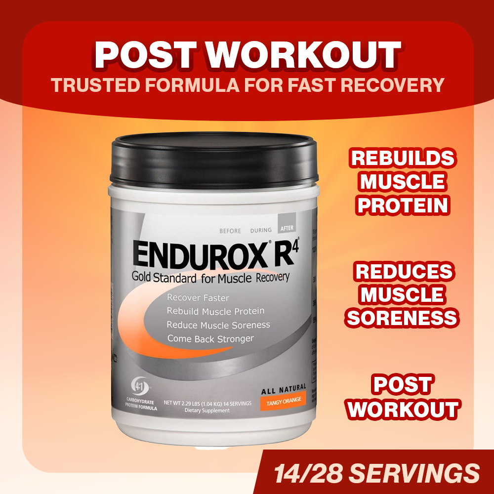 Endurox R4 14/28 Servings, Muscle Recovery (Select Flavour) | Shopee ...