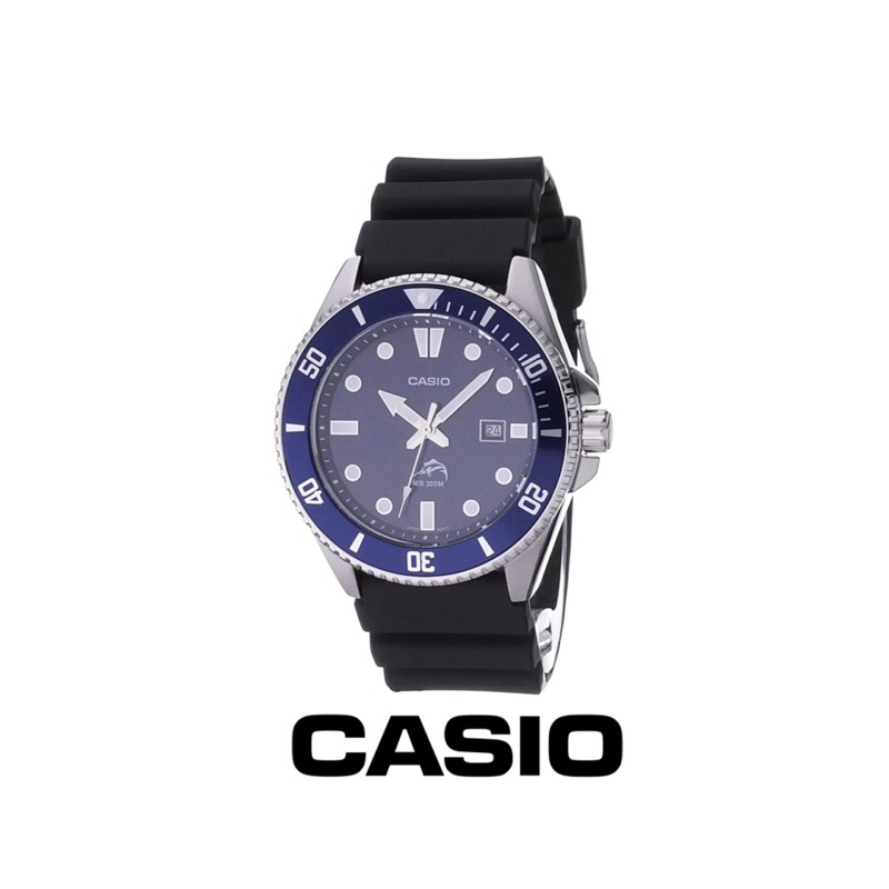 Casio MDV106 Series Analog Watch Blue | Shopee Singapore