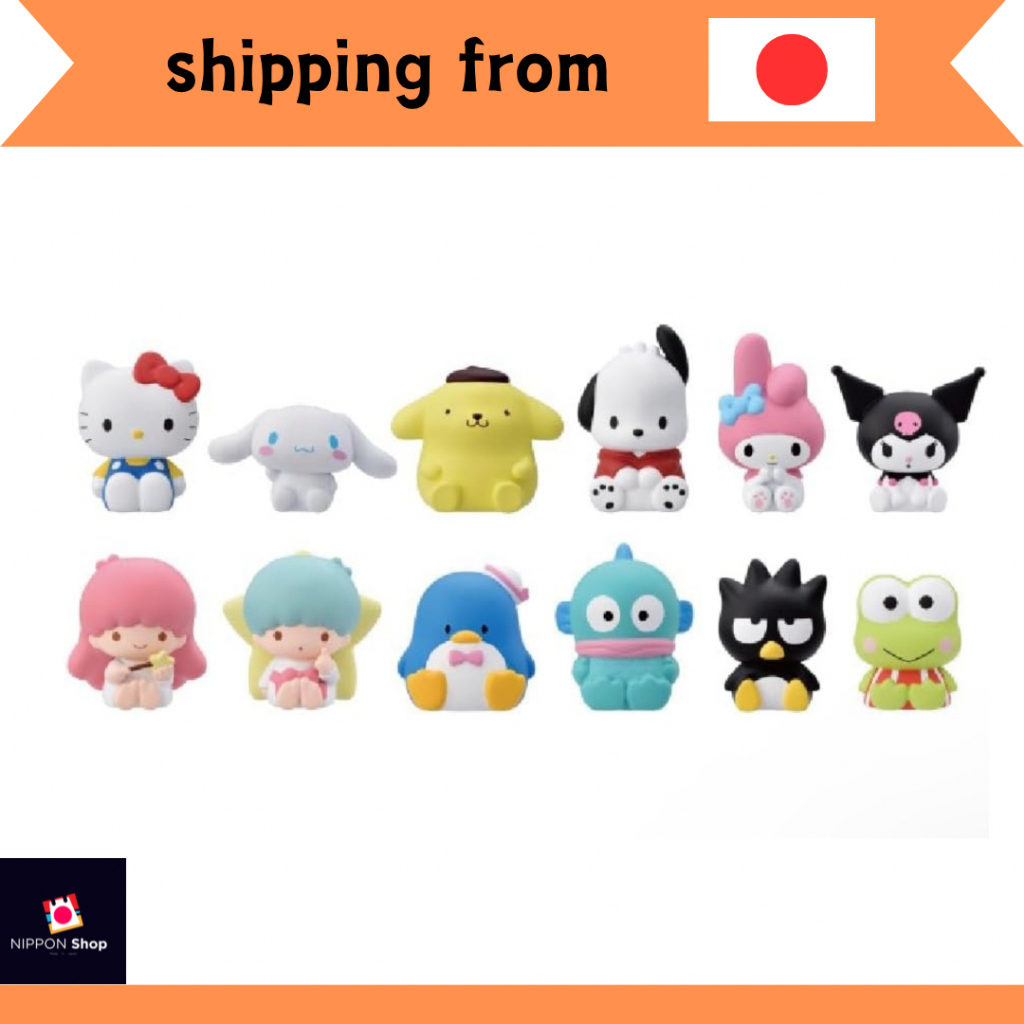 Ensky Sanrio Characters Soft Vinyl Puppet Mascot (1 Piece) [Collectible ...