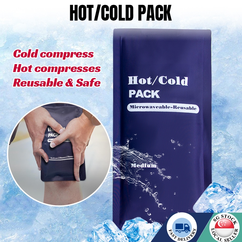 🇸🇬 Reusable Ice Pack / Heat Pack / Ice Bag for Cold Compression & Warm ...