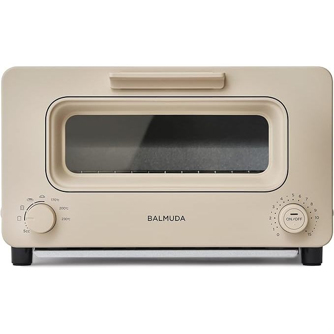 BALMUDA The Toaster Steam Toaster Beige BALMUDA The Toaster K05A-BG ...