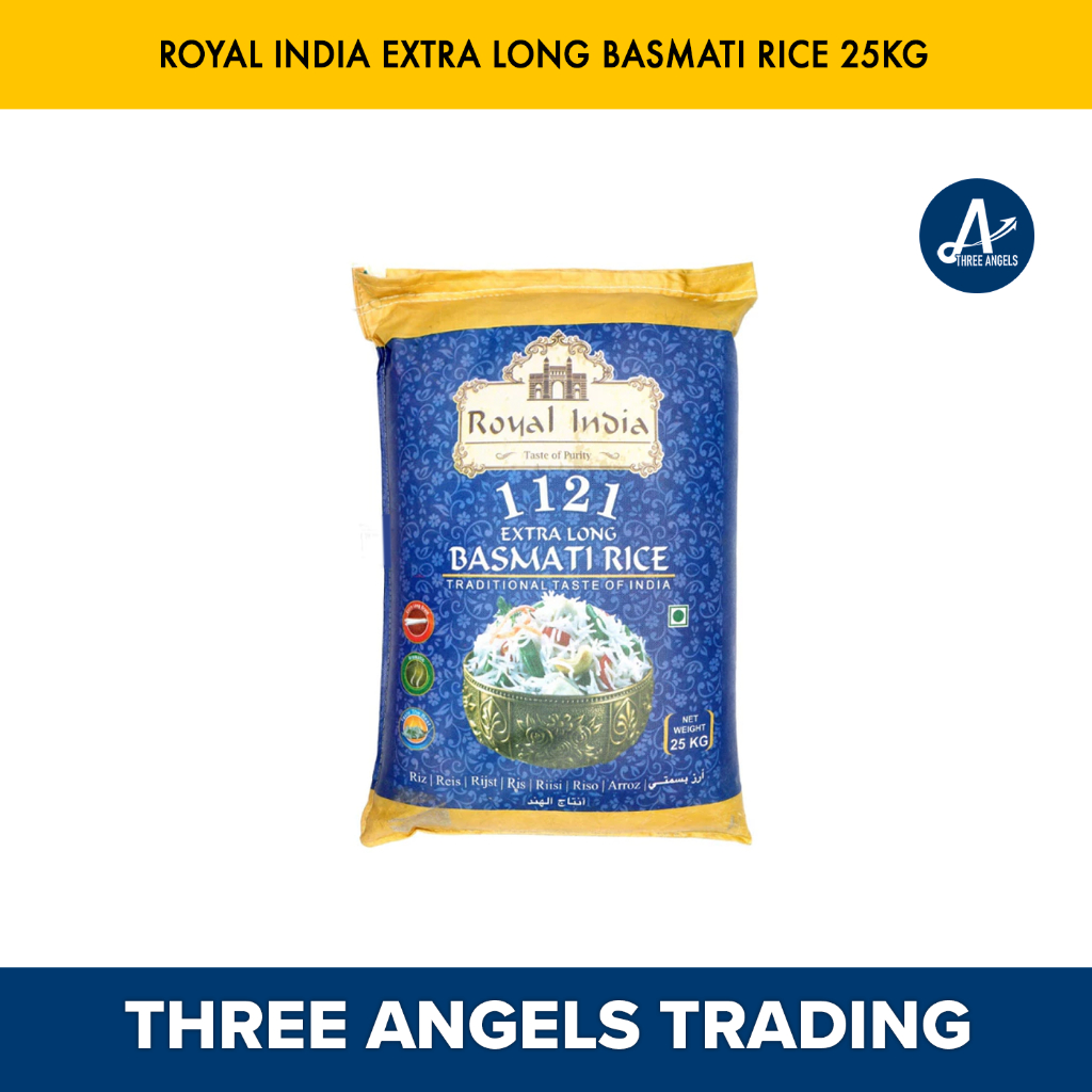 Royal India Extra Long Basmati Rice 25kg | Shopee Singapore